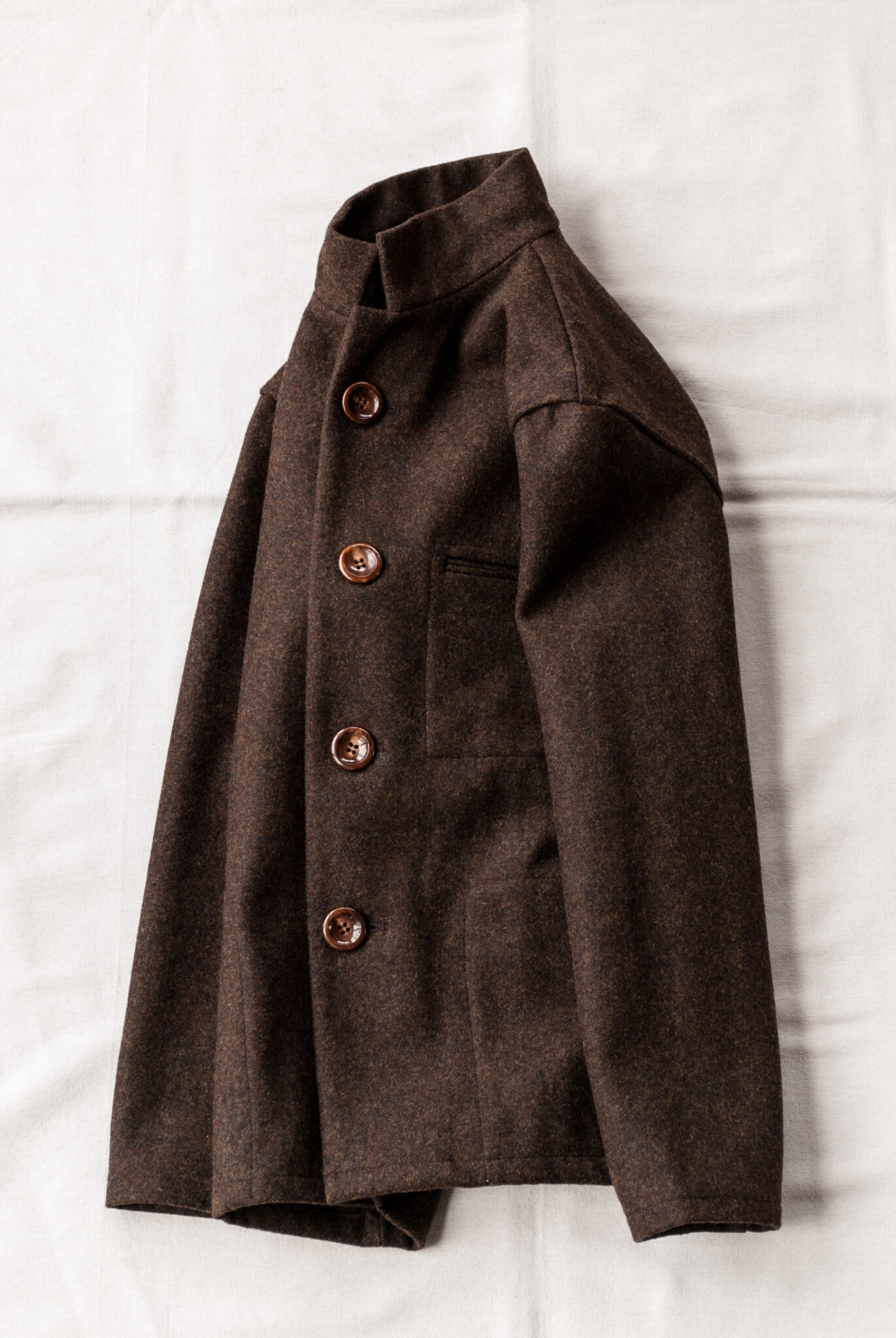 Frank Leder Thick Vintage Loden Wool Jacket | kado〔カド オノミチ〕