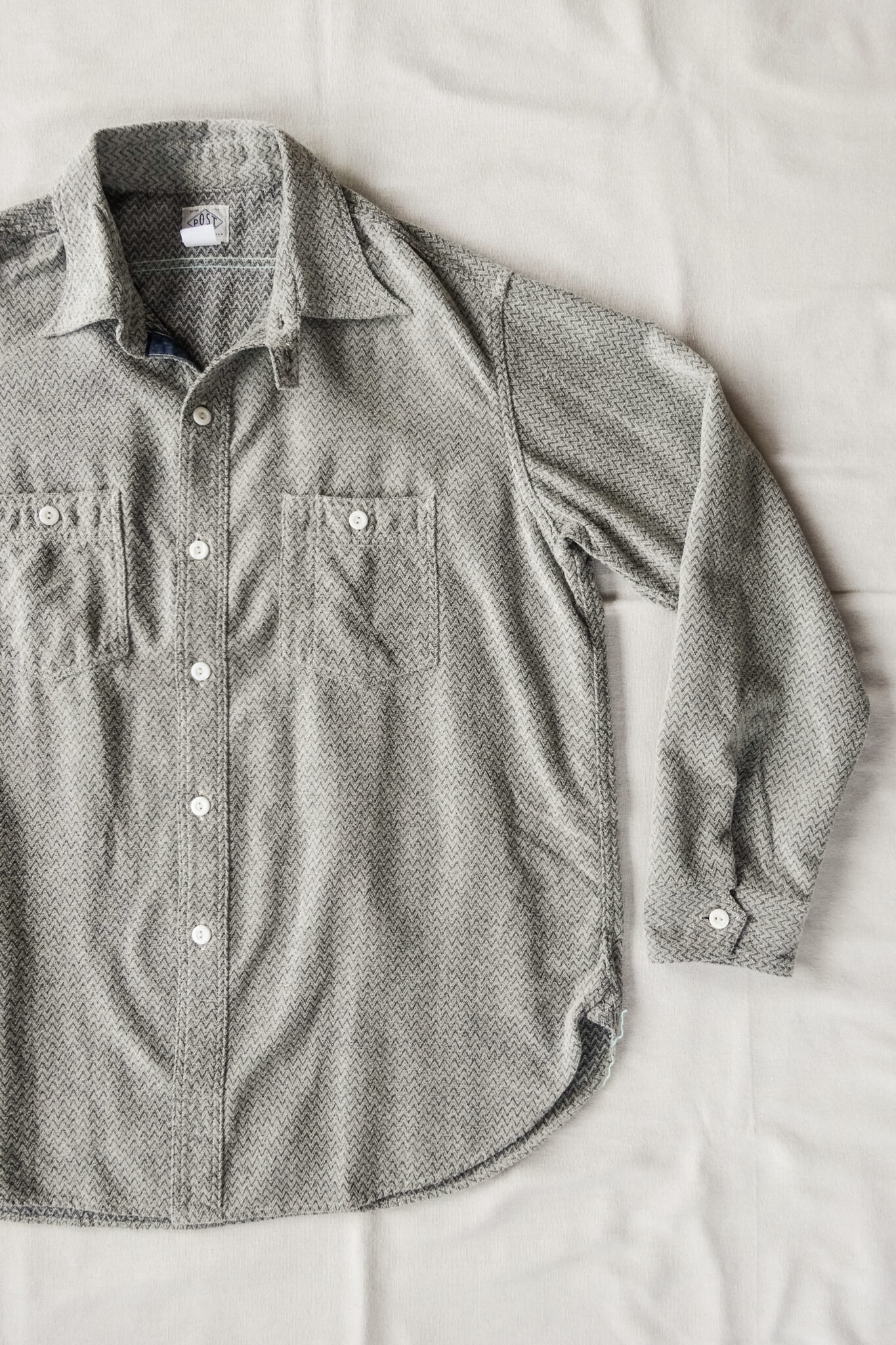 Post O’Alls St.Louis Mountain Cords Ecru | kado〔カド オノミチ〕