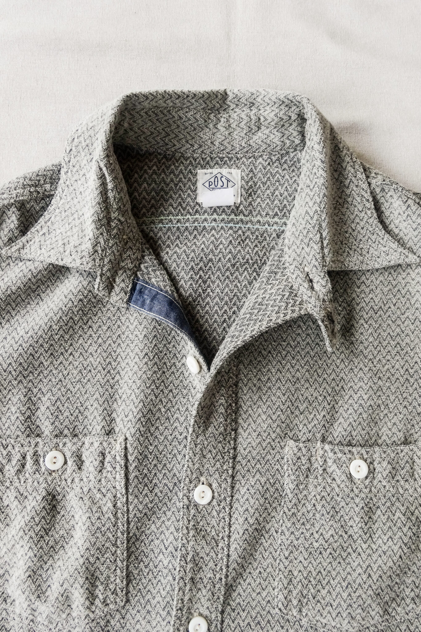 Post O’Alls St.Louis Mountain Cords Ecru | kado〔カド オノミチ〕