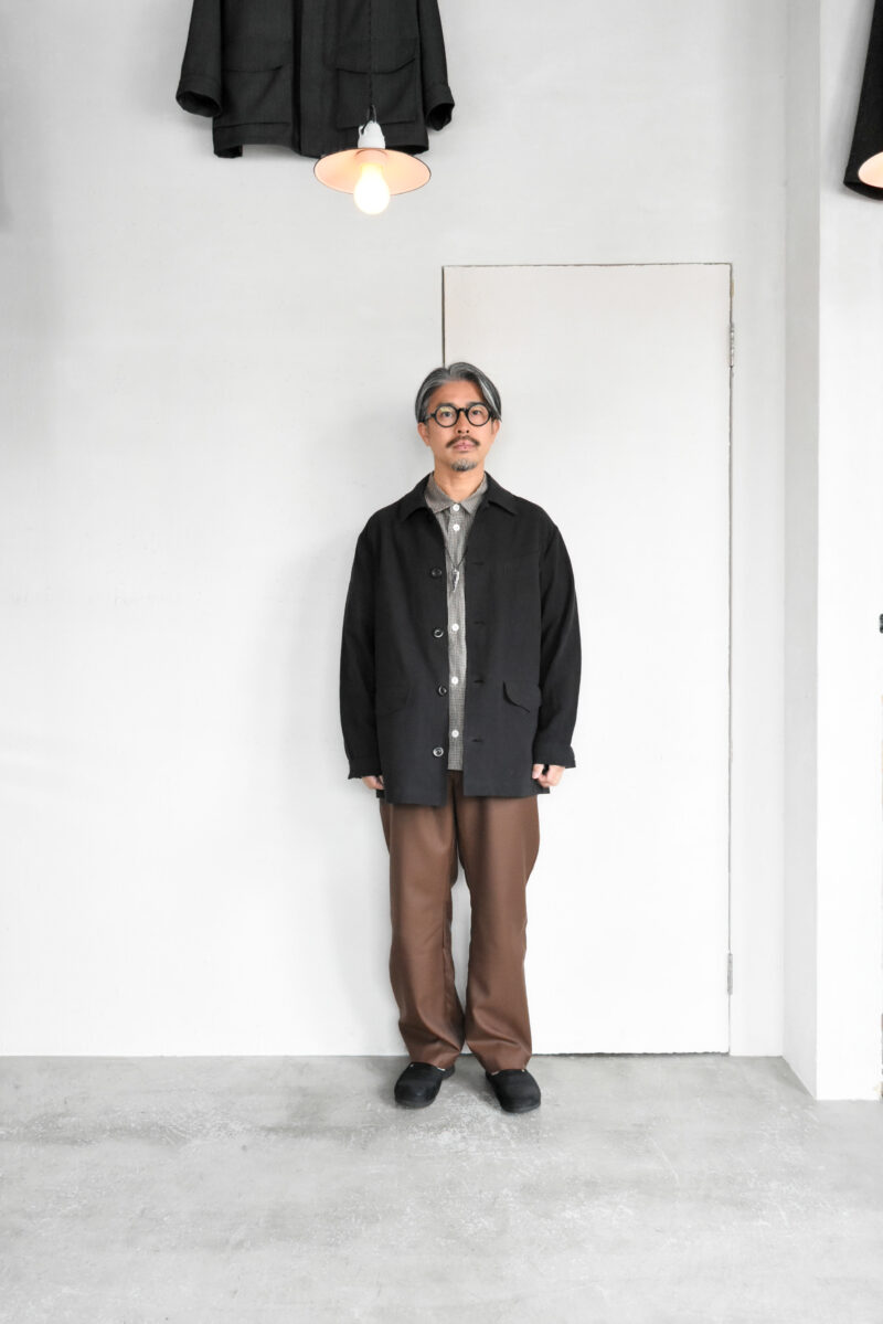 Conkers Field Shirt Supple Washed Ramie Cotton | kado〔カド オノミチ〕